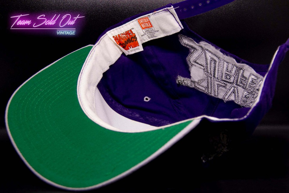 Vintage 1993 American Needle Marvel Comics The Silver Surfer Block Head ...