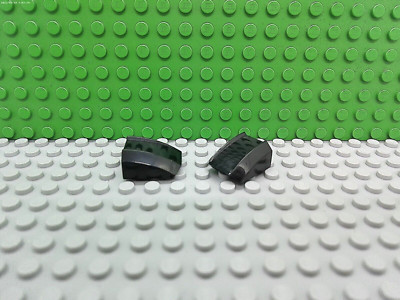 Lego 2 Black 2x2 Curved Smooth Slopes car truck NEW | eBay
