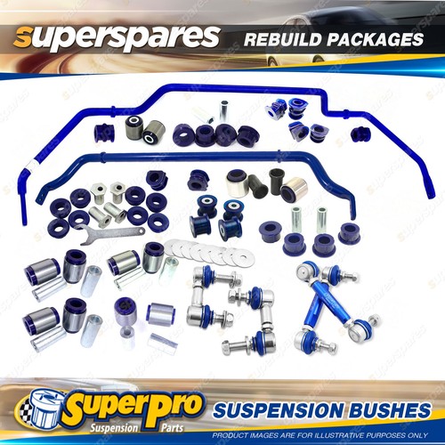 Front + Rear Superpro Suspenison Bush Kit for Nissan Gt-R R35 2009-on ...