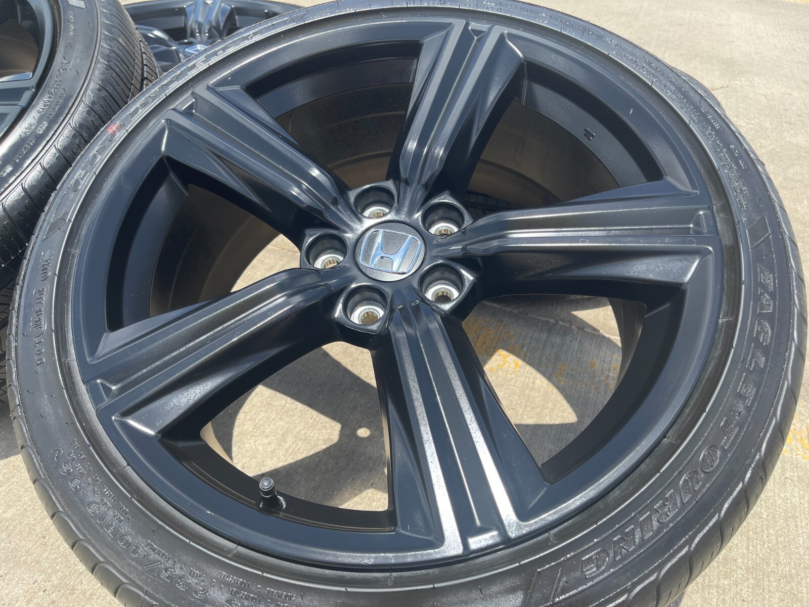 19" Honda Accord OEM Black Sport wheels rims 60307 190340 Civic 2023 ...