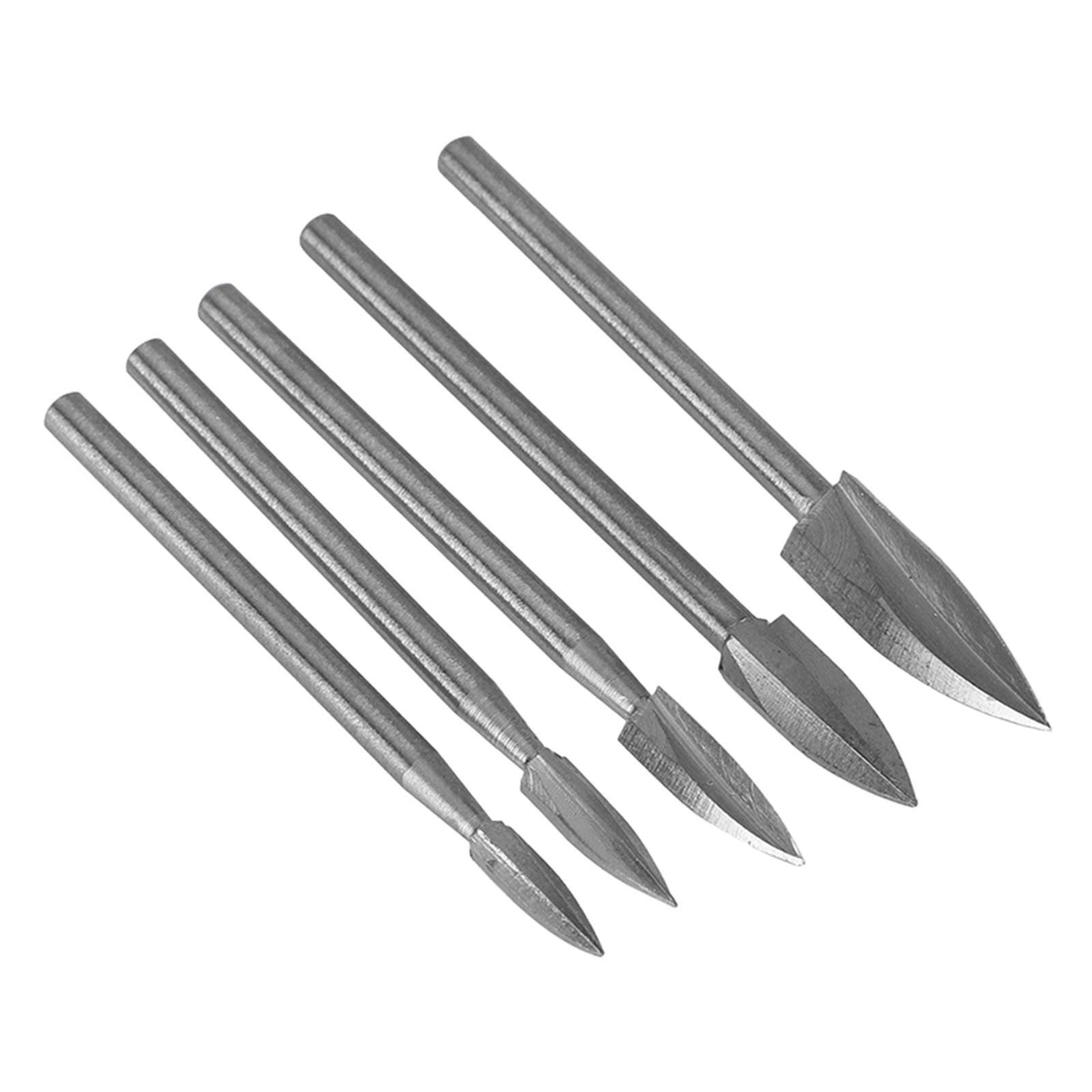5x Wood Carving Drill Bit Wood Crafts Carving Bits for Grinding DIY ...