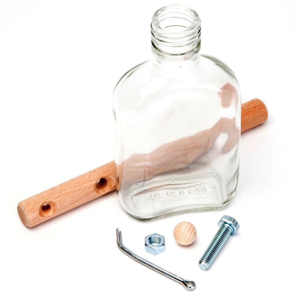 Bottled Frustration Impossible Puzzle Bottle Brain Teaser 3x8 inches ...