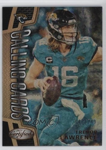 2023 Certified Calling Cards Mirror Bronze /249 Trevor Lawrence #CALL-6 ...