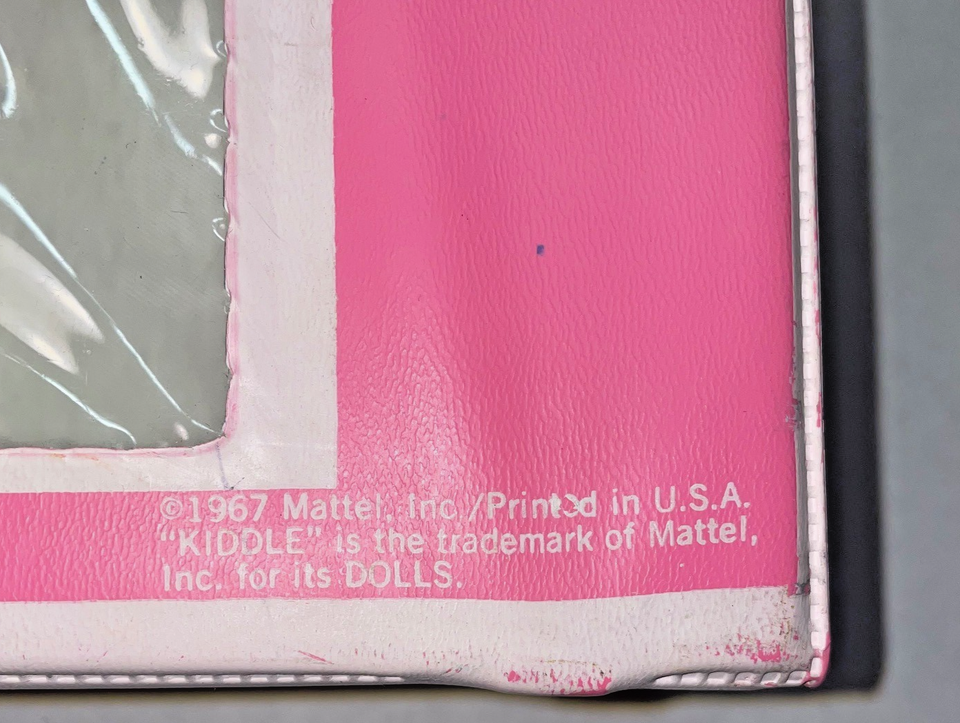 Vtg 67 Mattel Liddle Kiddle COLLECTOR'S CASE Pink Doll Storage | eBay