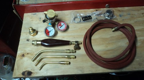 Prestolite torch, tips, regulator hose etc. | eBay