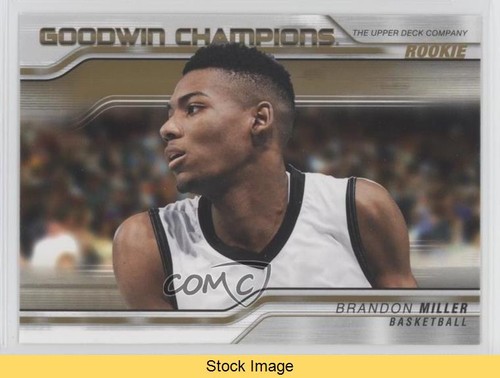 2023 Upper Deck Goodwin Champions Horizontal Gold Brandon Miller #97 ...
