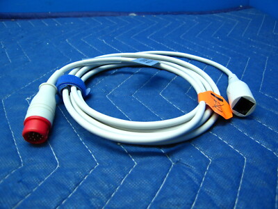 Fits Philips Invasive Blood Pressure Cable IBP Medex Abbot Transpac 12 ...