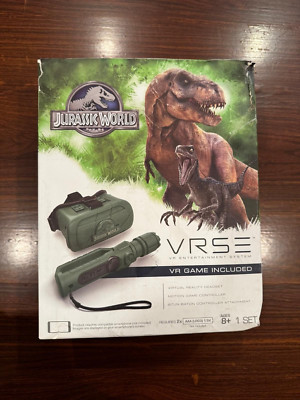 COMPLETE VRSE Jurassic World Virtual Reality Game Set Open Box ...