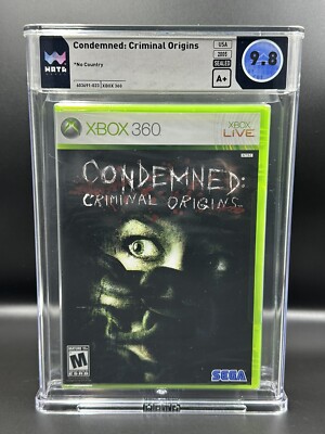 Condemned: Criminal Origins • WATA 9.8 A+ • 1st Print • Xbox 360 • Not ...