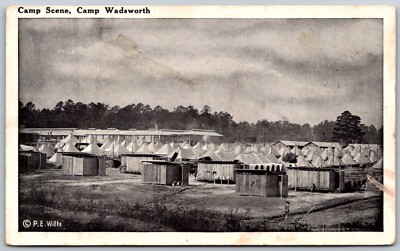 Postcard SC Spartanburg South Carolina Camp Wadsworth US Army WWI A29 ...