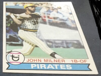 1979 Topps Baseball #523 John Milner - Pittsburgh Pirates | eBay