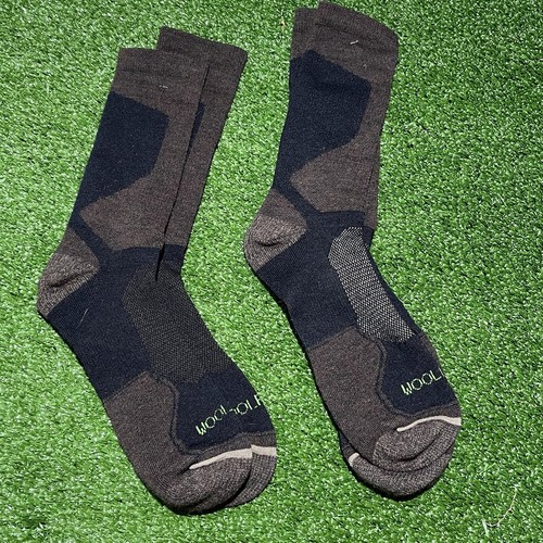 WOOLRICH WR1403 TECHNICAL HIKER 2 PAIR PACK WOOL BLEND SOCKS MULTICOLOR ...