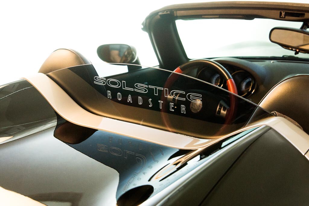 PONTIAC SOLSTICE Convertible Windscreen Wind Deflector Windstop ...