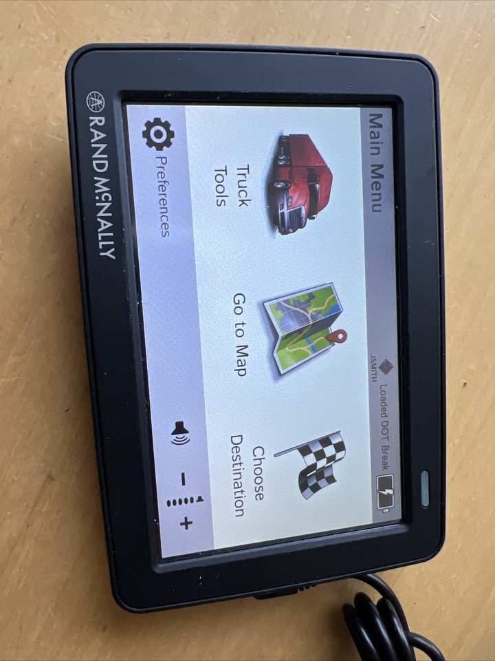 RAND McNALLY IntelliRoute TND 525 (US/Canada MAP) 5" Truck GPS BUNDLE ...