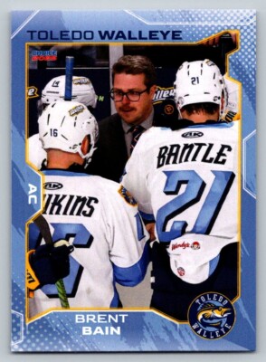 Brent Bain 2024-25 Toledo Walleye | eBay