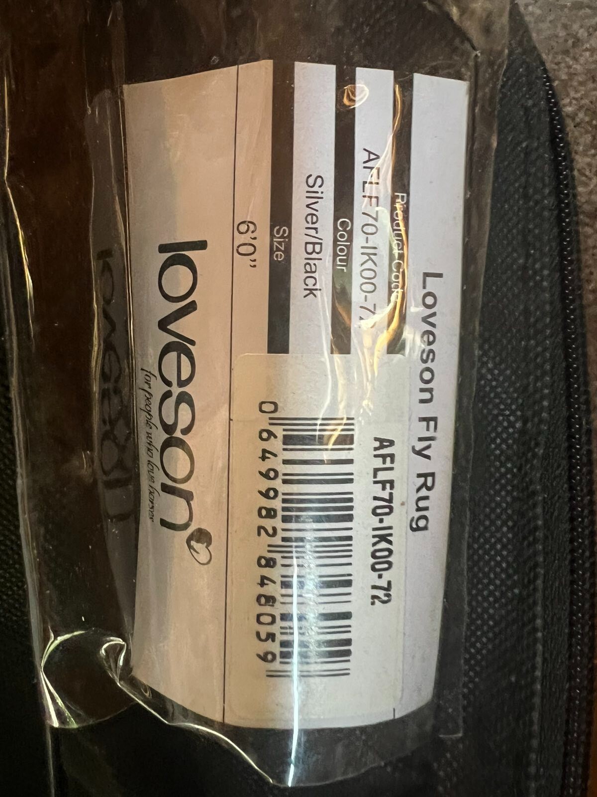 Horseware Bug Rug Fly Sheet Loveson size 72 in Fly Rug for Heavy Horse ...