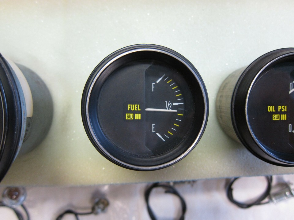 Lamborghini Countach LP400 gauges counter oil fuel volt water temp ...