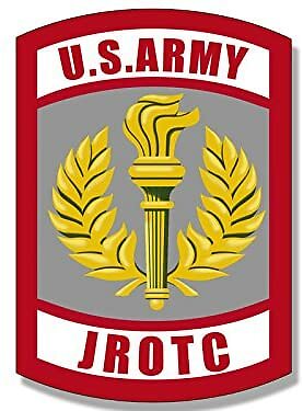 3x4 inch Army JROTC Seal Shaped Sticker (Junior ROTC Logo) Army Lic. | eBay