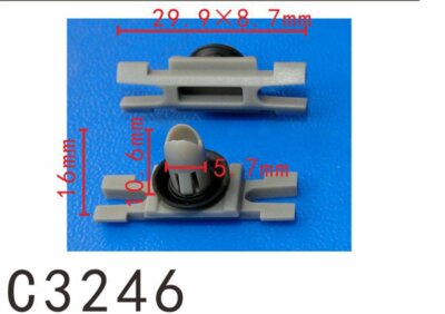 20pcs Fit BMW Reveal moulding Clip 51137117240 Fastener - Autobahn88 | eBay