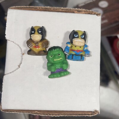 3-Marvel Hulk Plus 1" Squinkie Collectible | eBay