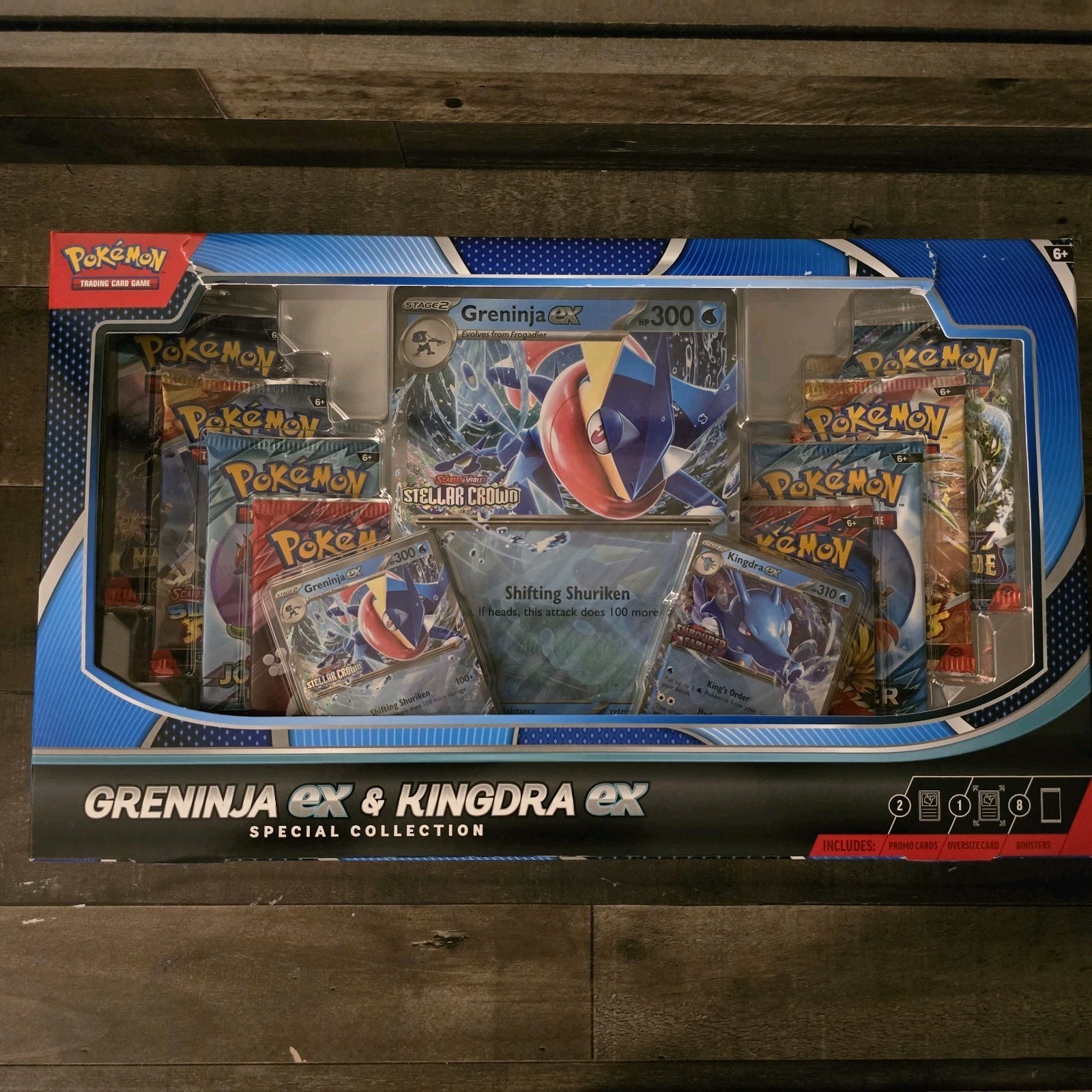 Pokemon Trading Card Game Greninja ex and Kingdra ex Special Collection ...