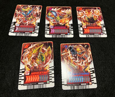 RT3-070~74 Lot FIRE Gotchard Ride Chemy Trading Card PHASE:03 FREE GIFT | eBay
