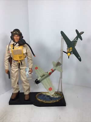 1/6 HASBRO GI JOE US P-40 FIGHTER PILOT PEARL HARBOR P-40 + ZERO ...