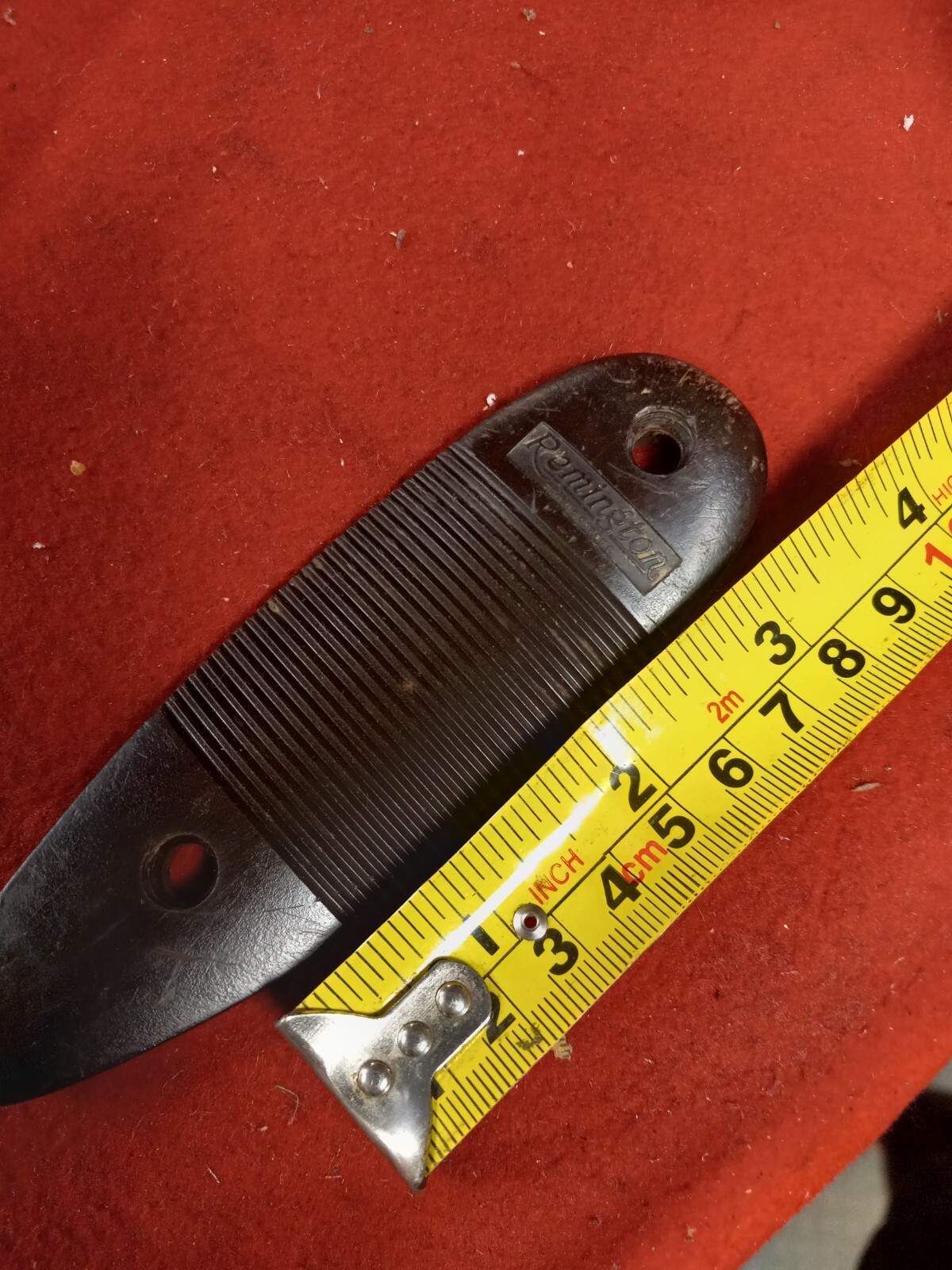 remington -vintage - shot gun butt plate. - used. | eBay