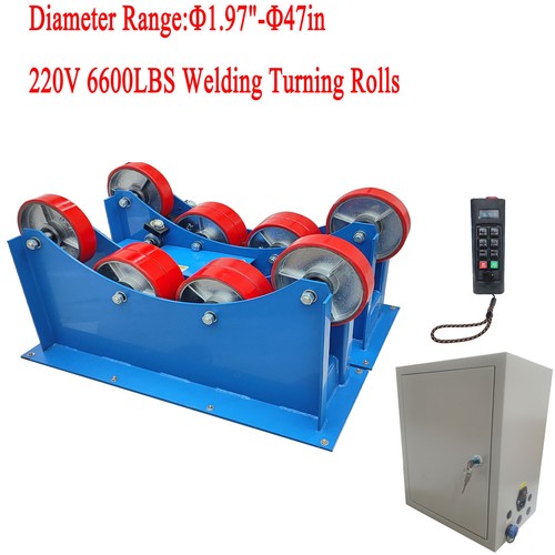 220V 70-1200mm Welding Turning Roller 3Ton Tank Turning Rolls w/Remote Control 198462124942| eBay
