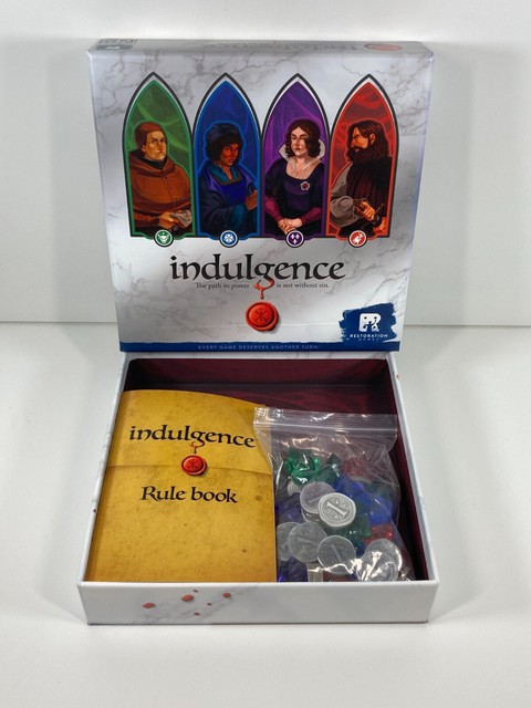 Indulgence Trick Taking Card Strategy Board Game Restoration Games ...