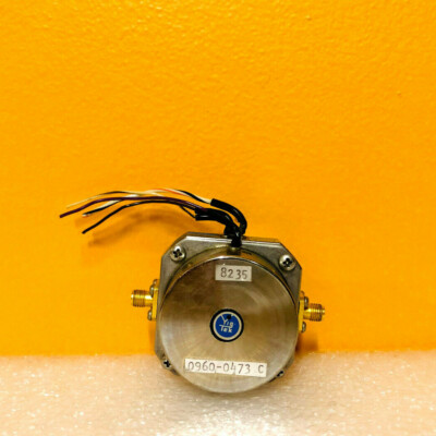 HP 0960-0473 (Rev:C) Yig-Tek 183-60 22 GHz SMA (F-F) Yig Tuned Filter ...