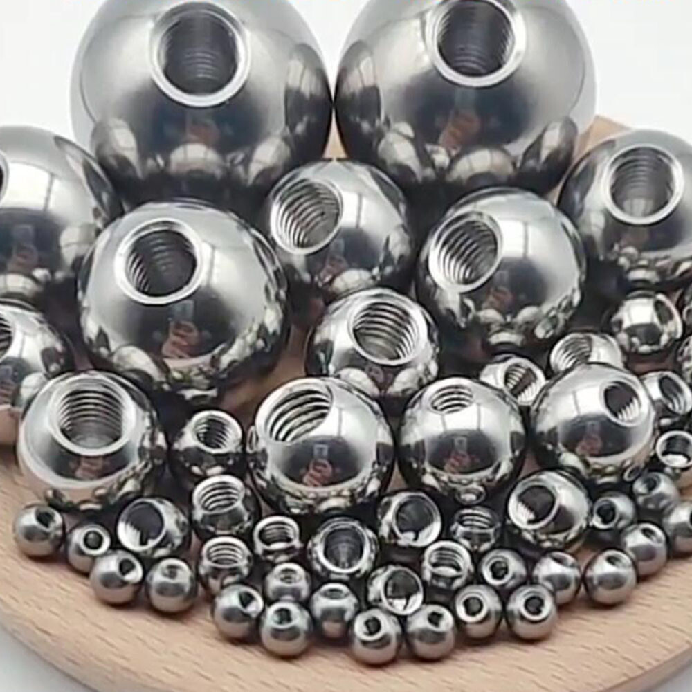 Stainless Steel Half Hole Blind Hole Metric Balls 304 Stainless Steel ...