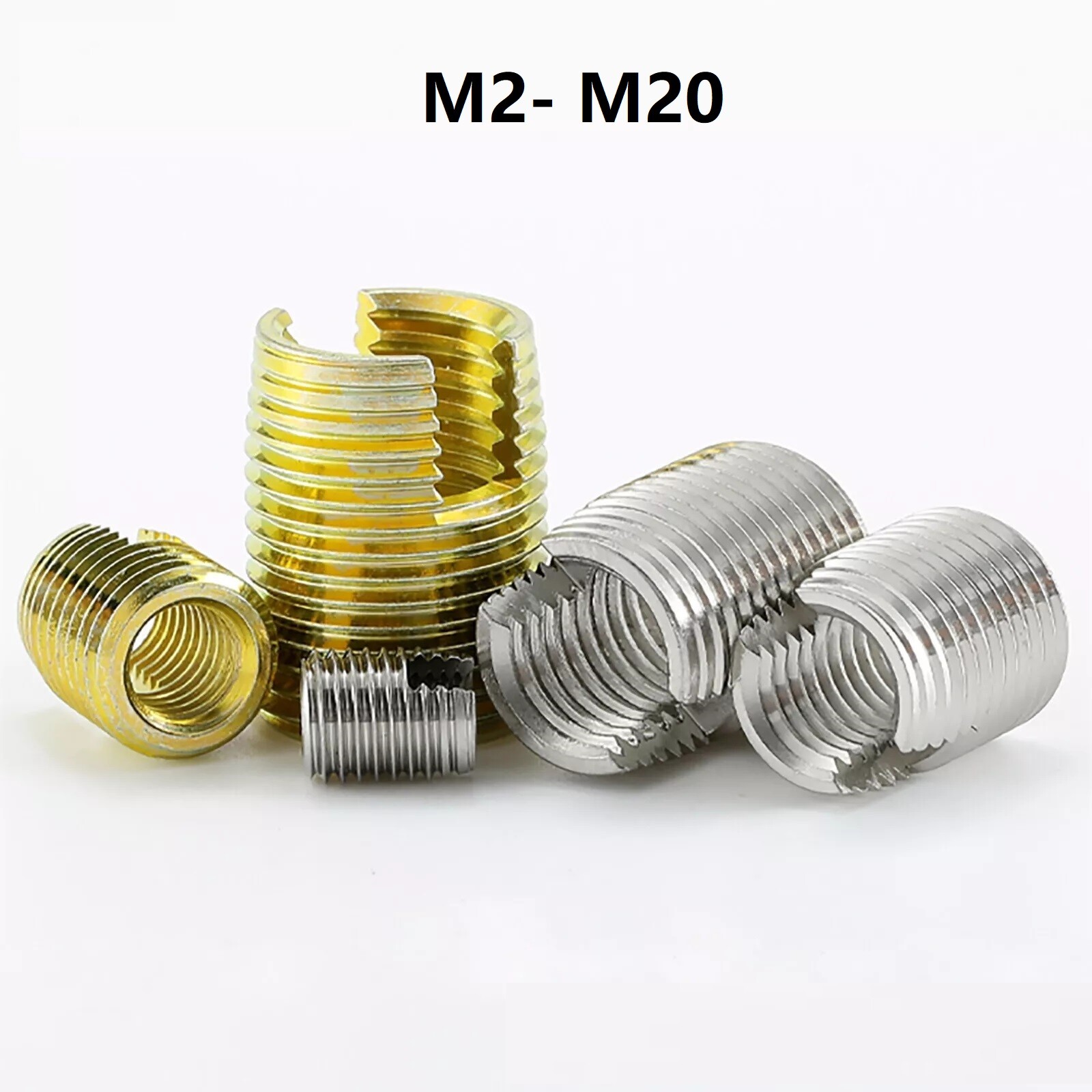 Slotted Self Tapping Threaded Inserts AN 335 External and Internal ...