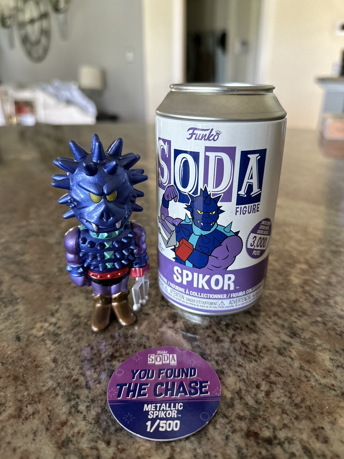 Funko Soda Spikor Metallic Chase LE 500 Piece Masters Of The Universe ...