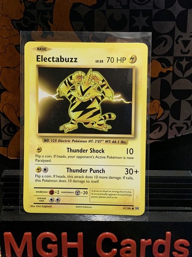 Electabuzz 41/108 XY Evolutions Common Pokemon TCG NM/M FREE SHIPPING ...
