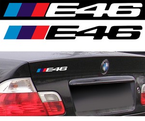 LOGO E46 POUR BMW MOTORSPORT SPORT RACING 18cm AUTOCOLLANT STICKER ...