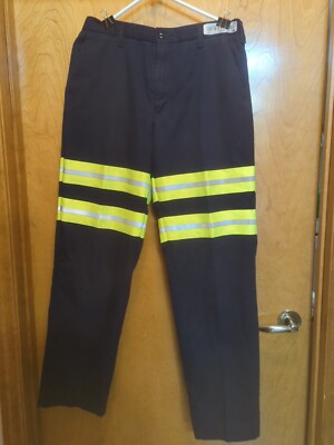 Cintas 59945-20 comfort flex 32"x30" blue Hi-Visibility Safety Work ...