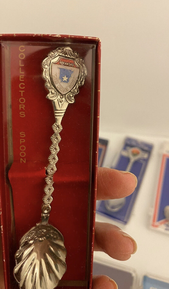 Collectible State Souvenir Spoons lot of 11 VTG | eBay