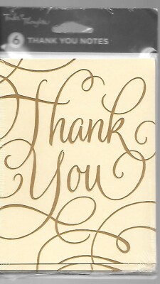 Tender Thoughts THANK YOU NOTES - Set of 6 with Envelopes | eBay