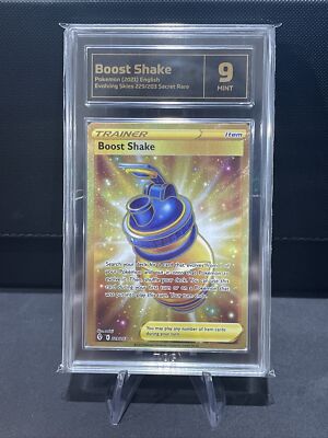 Pokémon TCG Boost Shake Evolving Skies 229/203 Holo Secret Rare | eBay ...