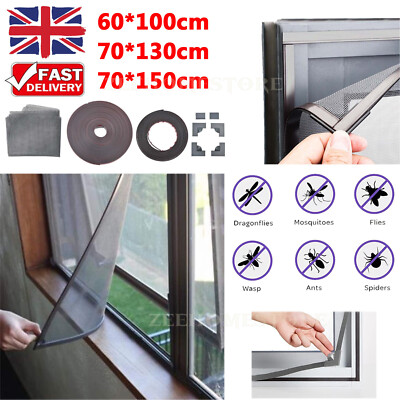 Magnetic Window Insect Screen Mesh Net Fly Mosquito Bug Netting Moth ...