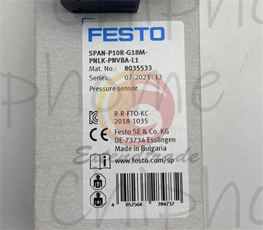1PCS NEW FESTO SPAN-P10R-G18M-PNLK-PNVBA-L1 8035533 Pressure Sensor | eBay