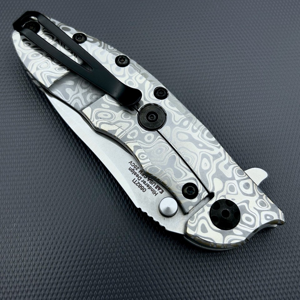 Zero Tolerance 0562Ti Flipper Rick Hinderer Pn Edge ZT 0562 Monochrome ...