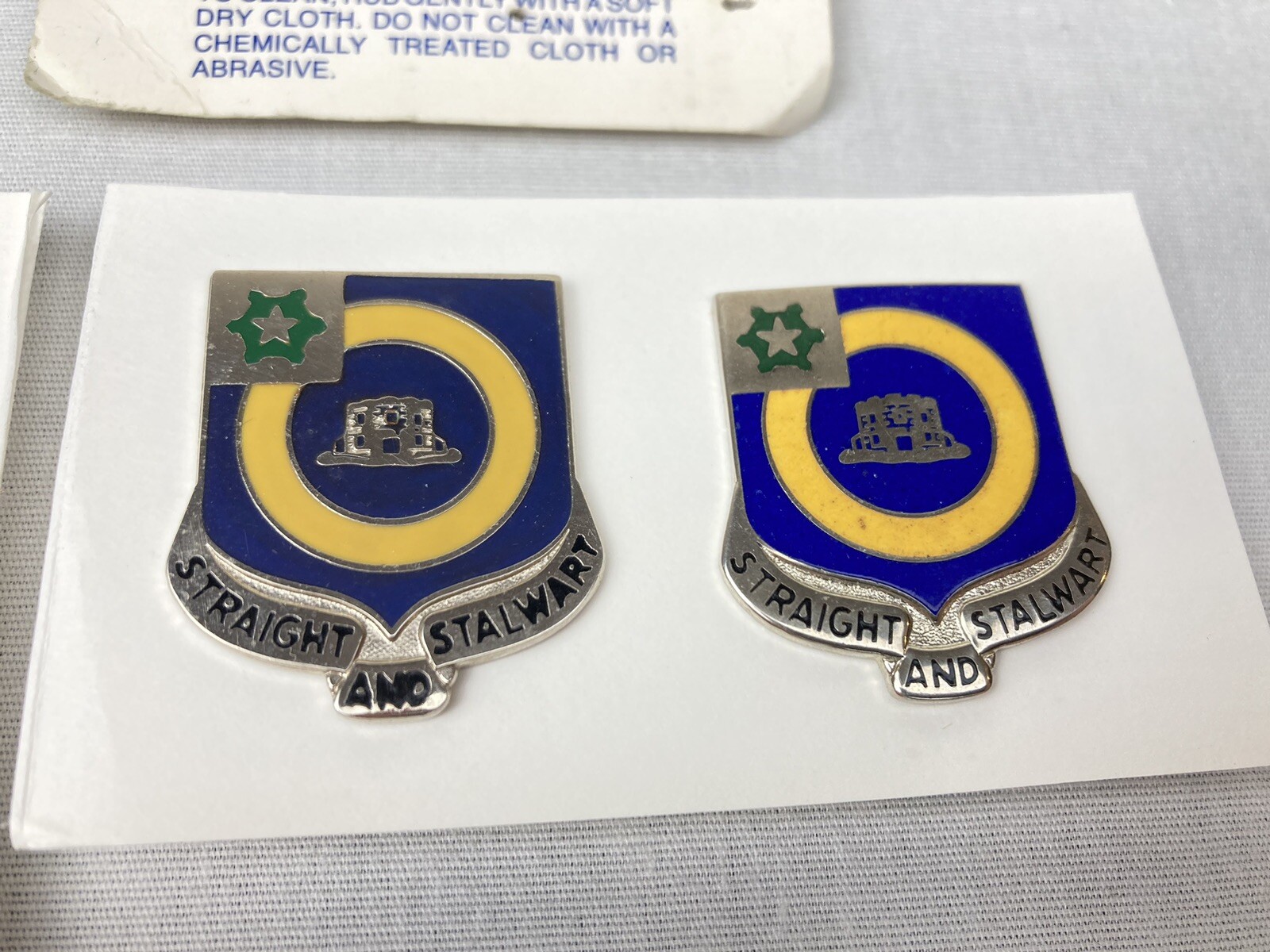 US MILITARY ARMY PINS ENGINEER INFANTRY CREST MATERIAL COMMAND UNIT LOT ...