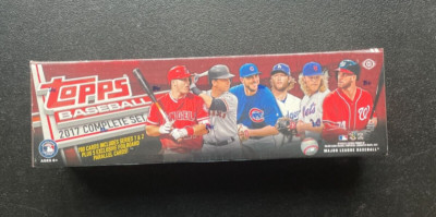2017 Topps Baseball Factory Sealed Complete Set + 5 Exclusive Foil ...