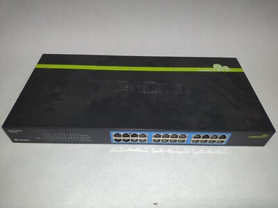 TRENDnet TEG (TEG-S24g) 24-Ports Rack-Mountable unmanaged Switch | eBay