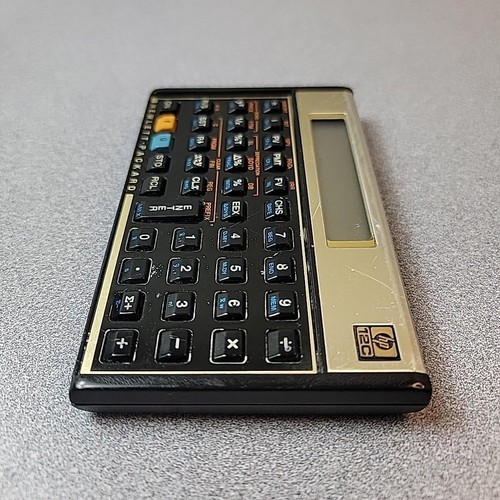 Hewlett Packard HP 12C Financial Calculator With Case | eBay UK