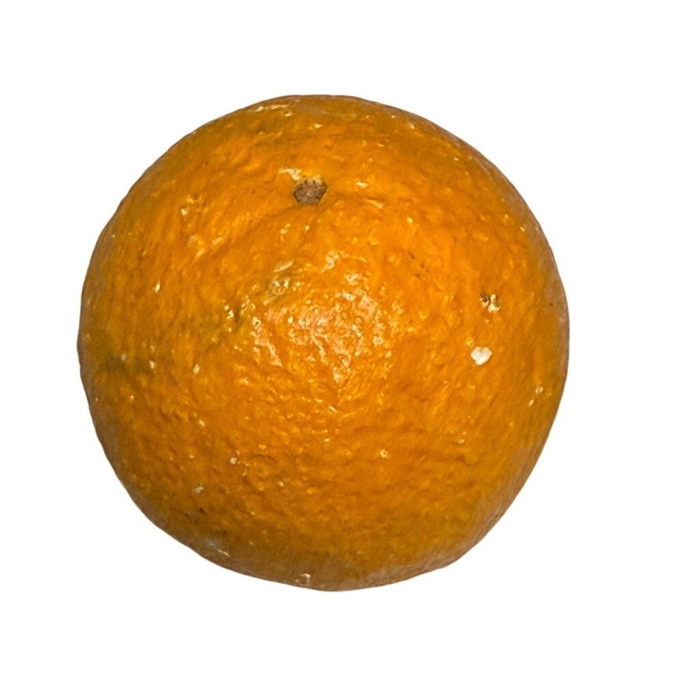 Vintage Italian Heavy Realistic Fruit Lemon Orange Stone Art Handmade ...