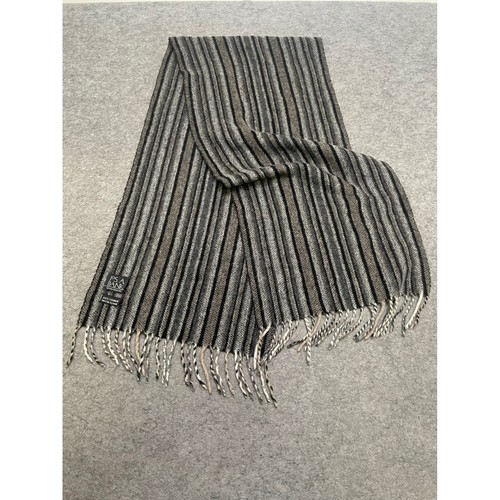 Jos. A. Bank Cashmere Scarf Striped Winter Warm Soft Made in Italy | eBay