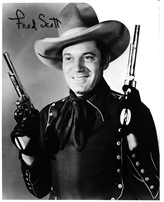 Scott, Fred: Autographed 8"x10" photo / still – {a} Fred Scott | eBay